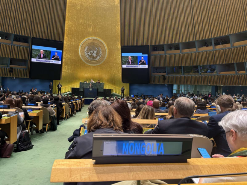 НҮБ ын Эмэгтэйчүүдийн аж байдлын комиссын 69 дүгээр чуулганд Монгол Улс оролцлоо